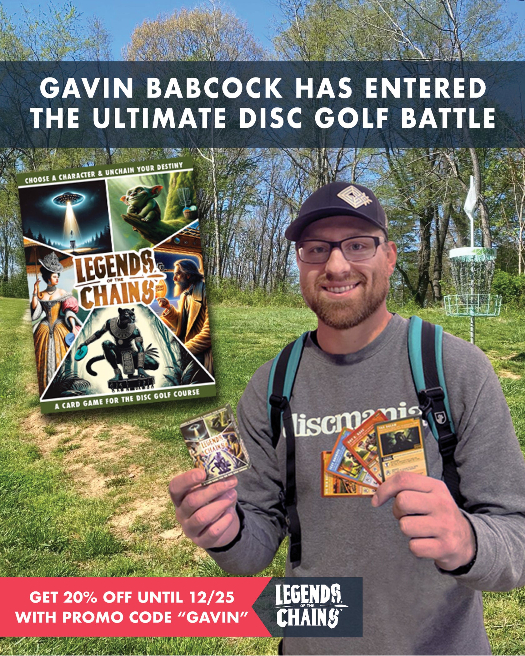 Legends of the Chains: The most epic disc golf game in the universe