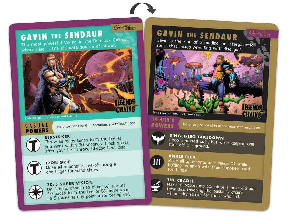 Legends of the Chains: The most epic disc golf game in the universe